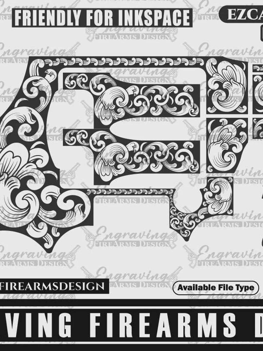 svg patterns,Springfield Armory Mil Spec Dragon engraving Design ...