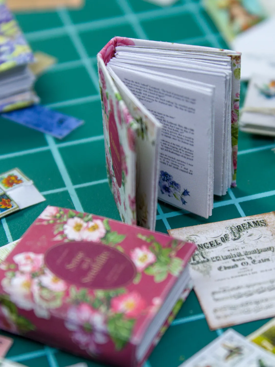 TEMPLATE 3 miniature books for dollhouse decoration part 2