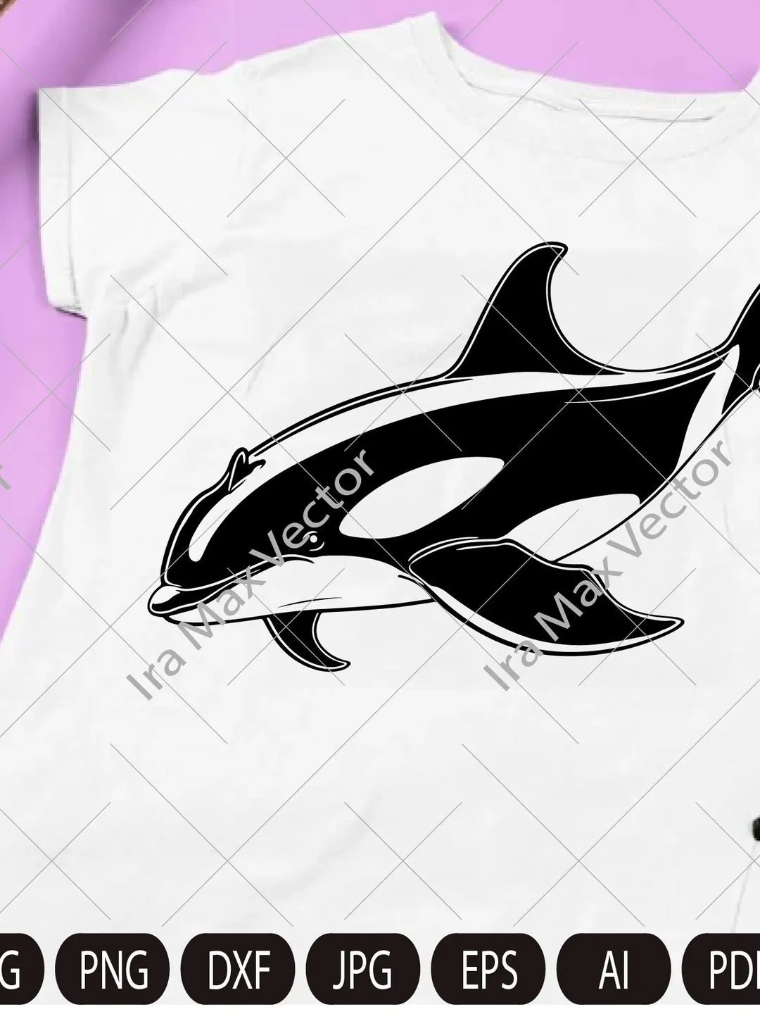 Whale SVG, Orca Whale Svg, Killer Whale Svg, Whale Clip art, Whale cut ...