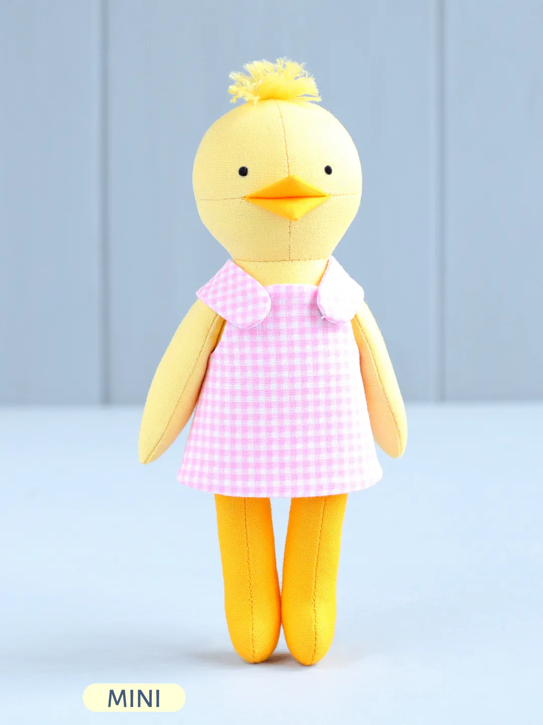 PDF Mini Chick Stuffed Animal Sewing Pattern
