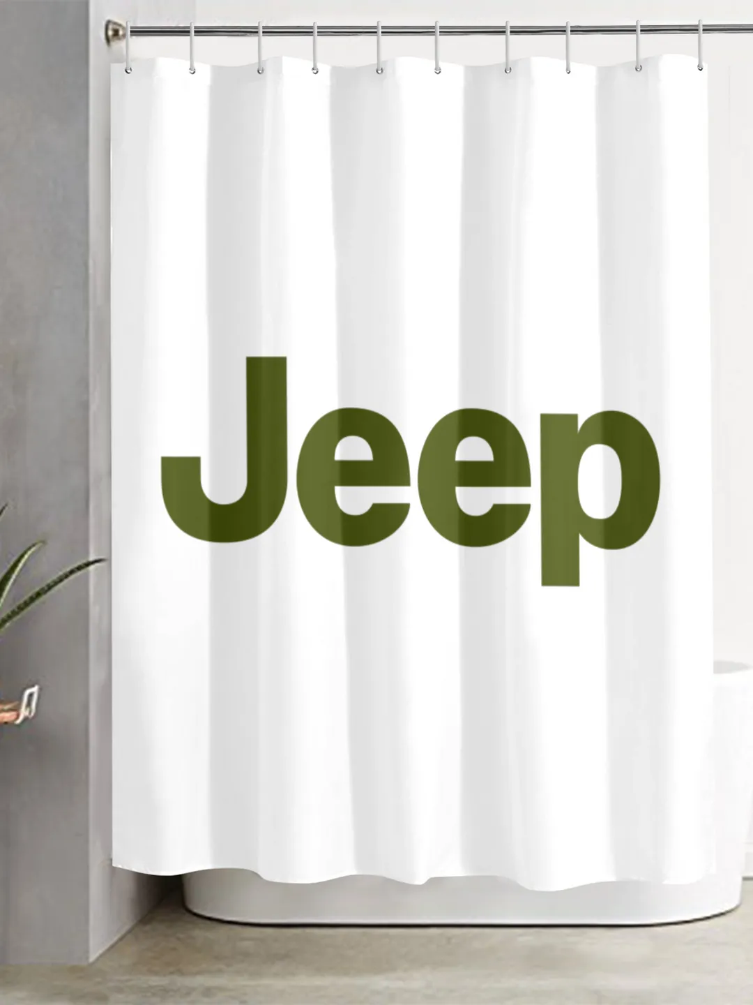 Jeep Shower Curtain