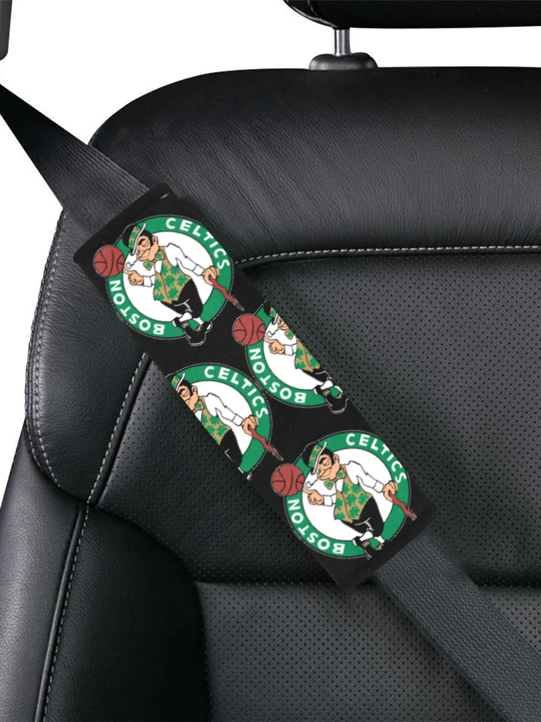 Boston Celtics Car Seat Belt Cover