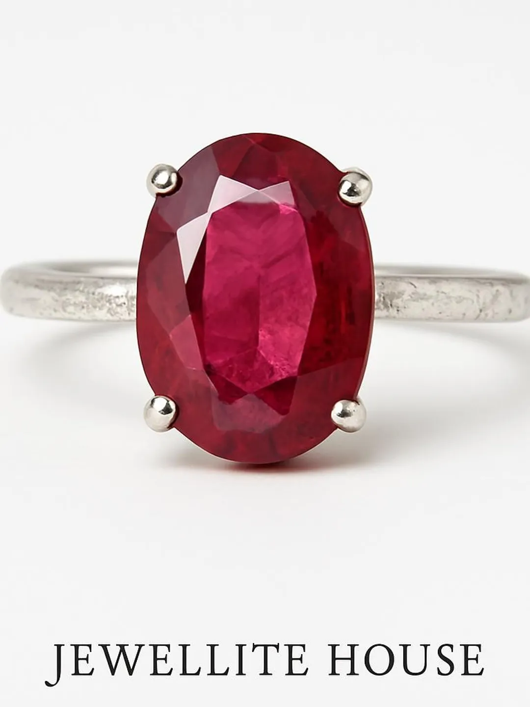 Handmade Pink Ruby Ring for Men – 925 Sterling Silver