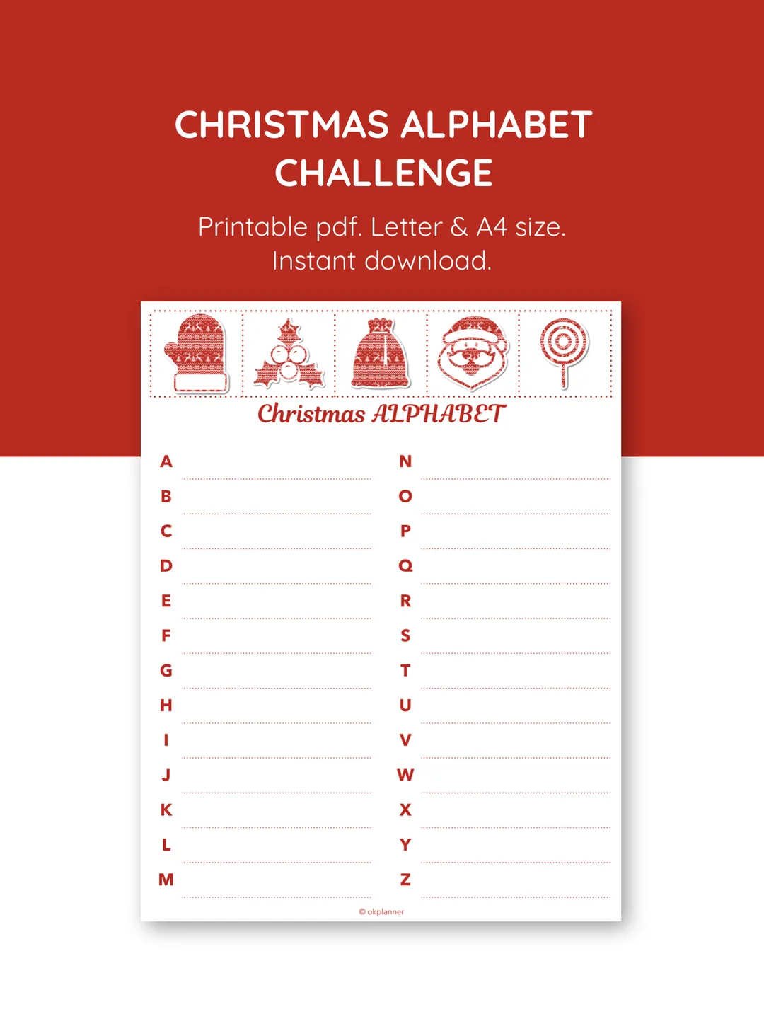 Christmas word puzzles. Alpabet game. Christmas words a-z. Christmas ...