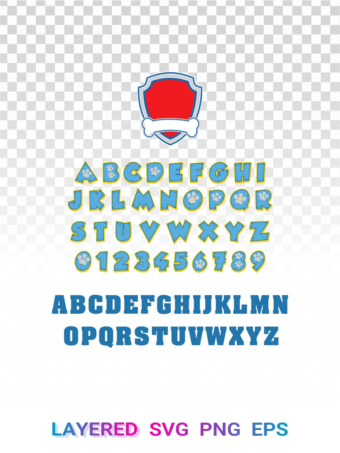 Roblox Font SVG PNG, Gaming Alphabet Letters Numbers Set