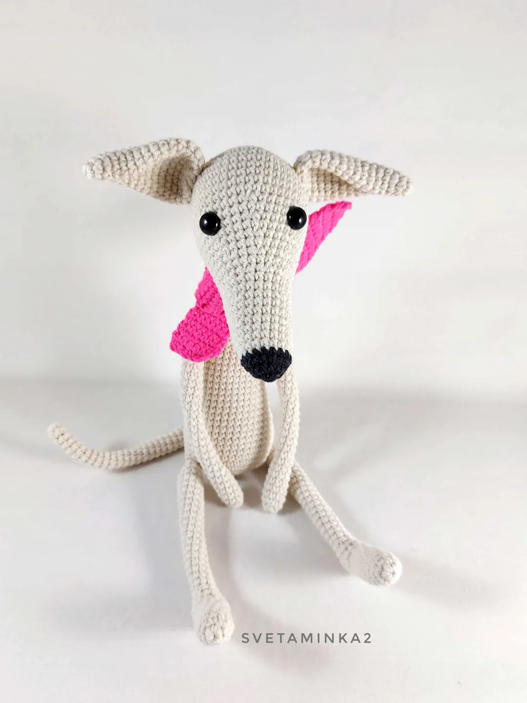 Crochet Whippet Pattern. Greyhound Crochet Pattern. Amigurumi Dog ...