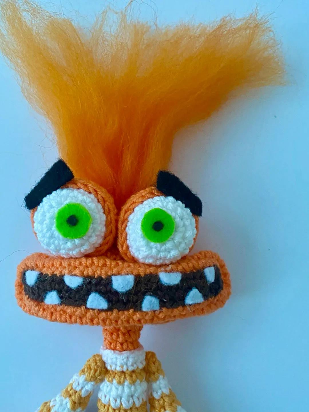 Anxiety from "Inside Out" crochet amigurumi pattern