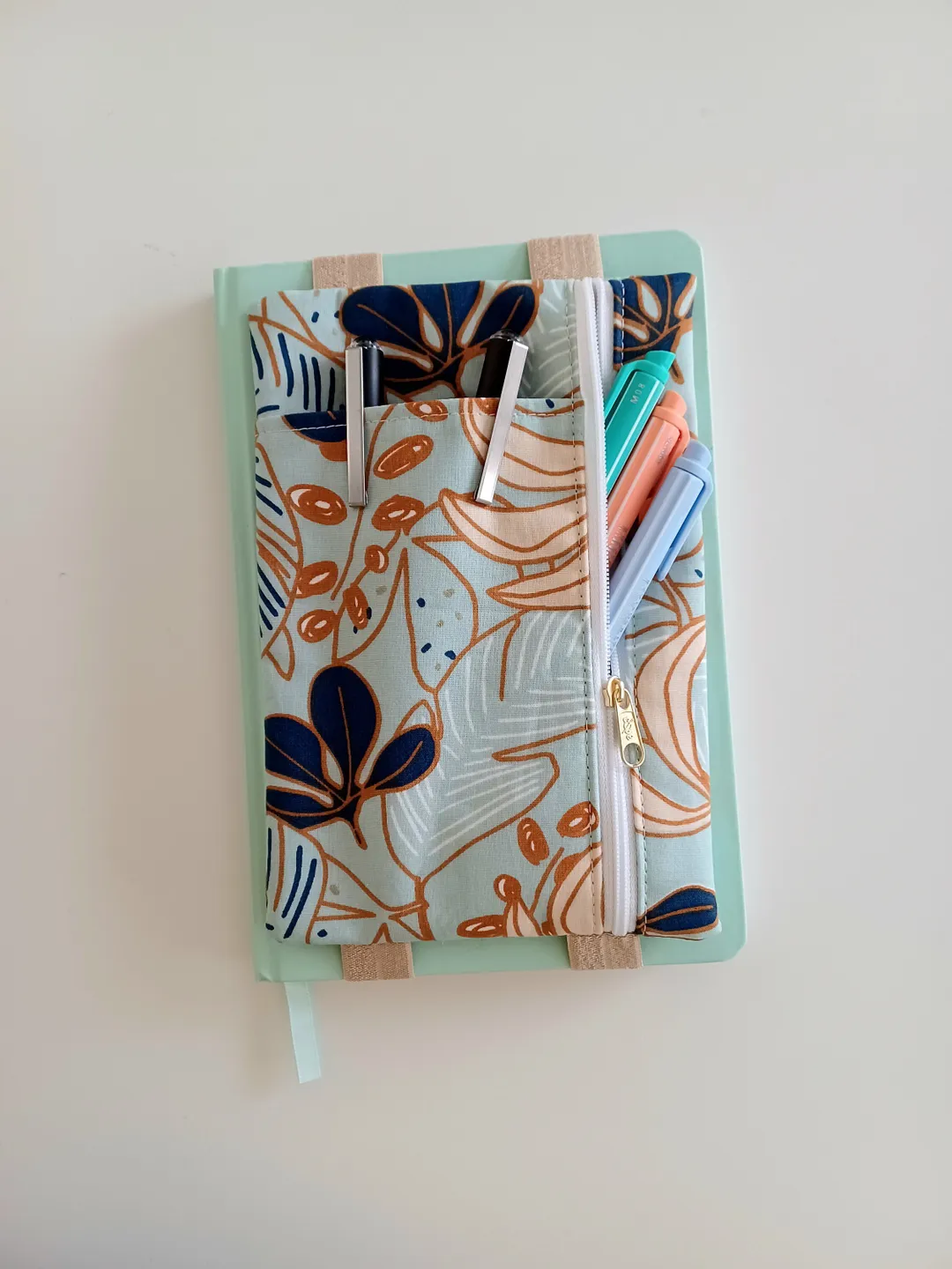 Elastic Pen Holder Bookmark Pattern, Pen Pouch A5 Notebook Pattern, PDF ...