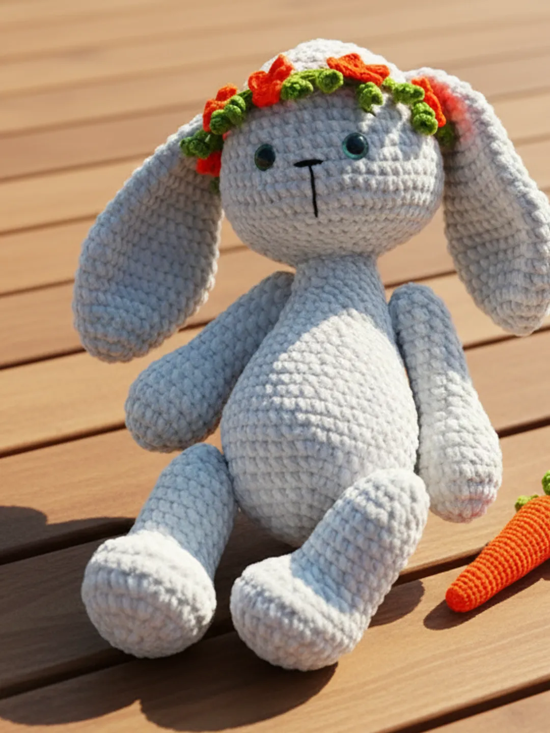 Crochet Bunny Pattern. Amigurumi Rabbit. Crochet Ballerina Doll Bunny ...