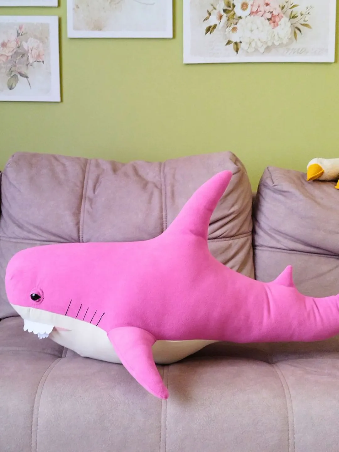 Shark Plush Sewing Pattern - PDF Digital Download - Plush Sewing DIY ...