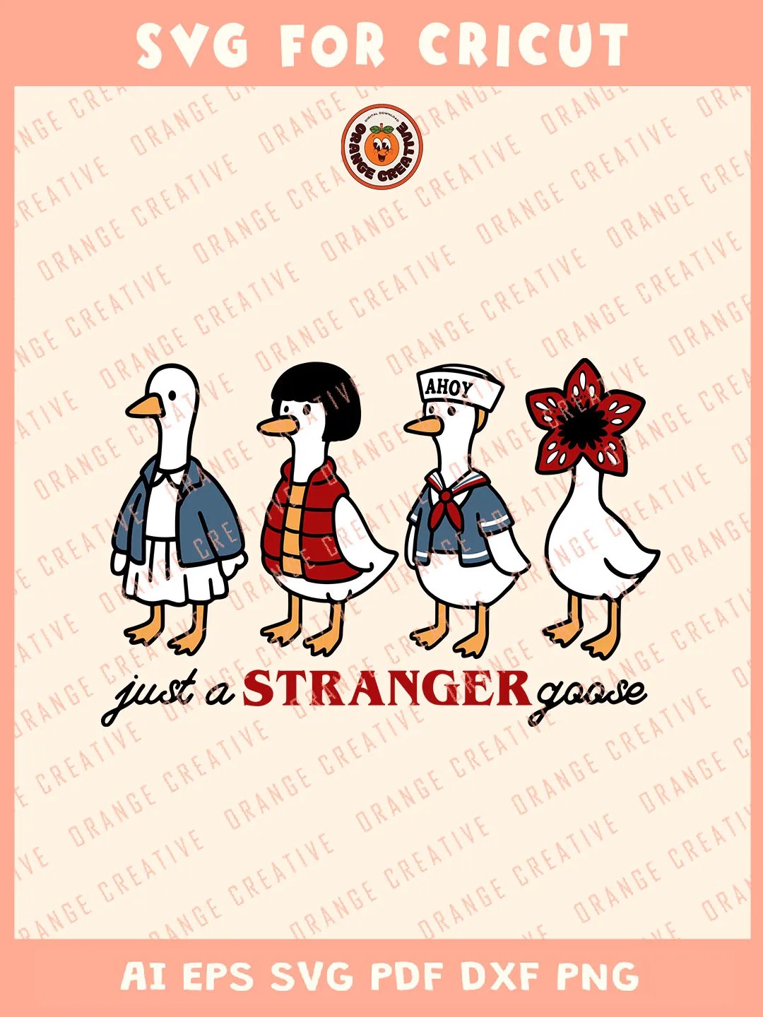 Goose SVG, Goose standing,Grey Goose SVG, Goose Clipart, Goose detailed ...