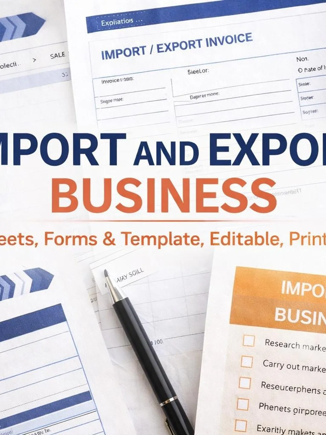 Business - Import and Export Business -Sheets forms & Template ...