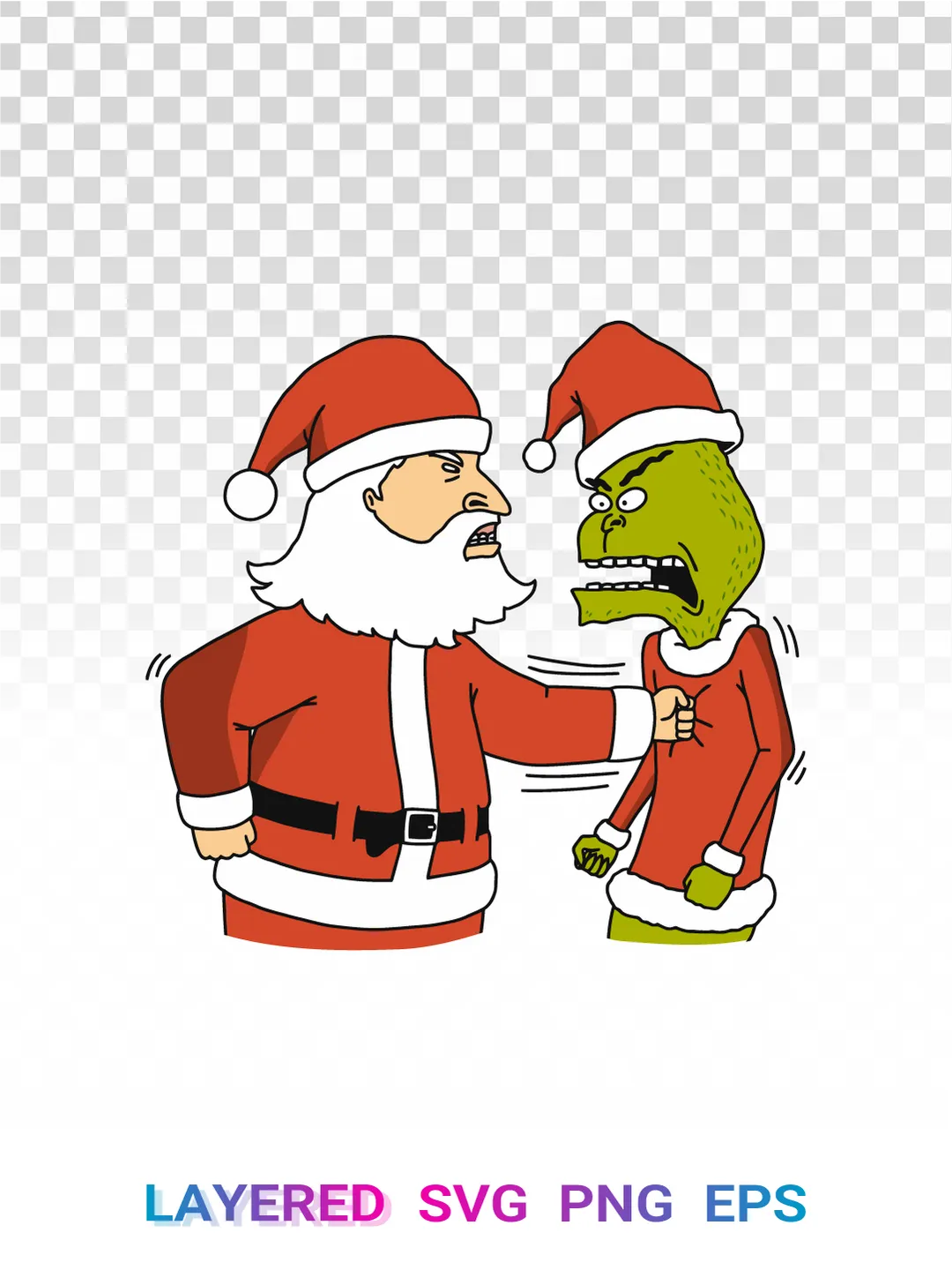 Beavis And Butthead Christmas SVG, Santa Grinch PNG 🎅