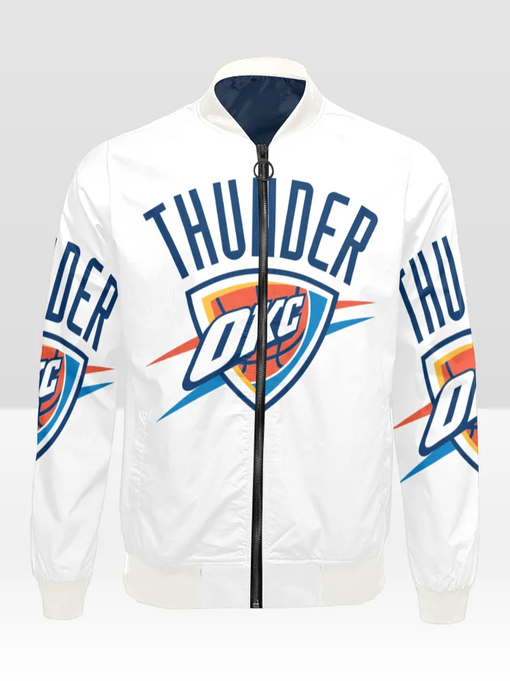 Oklahoma City Thunder Bomber Jacket $102.00 | Buy online with delivery