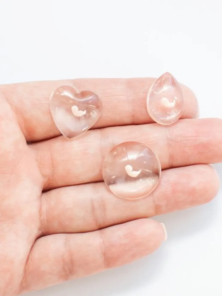 Embryo 3-4 weeks, gestation Age 5-6 weeks(1.4 months),Sculpture cast in ...