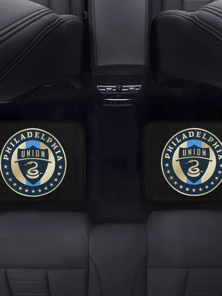 Philadelphia Union Back Car Floor Mats Set of 2 $54.00 | Buy online ...