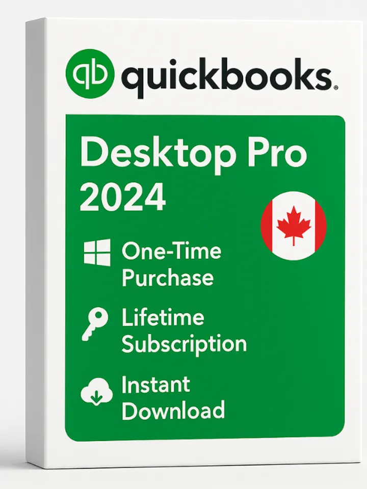 Intuit QuickBooks Desktop Pro 2024 Lifetime Subscription CA $115.99 ...