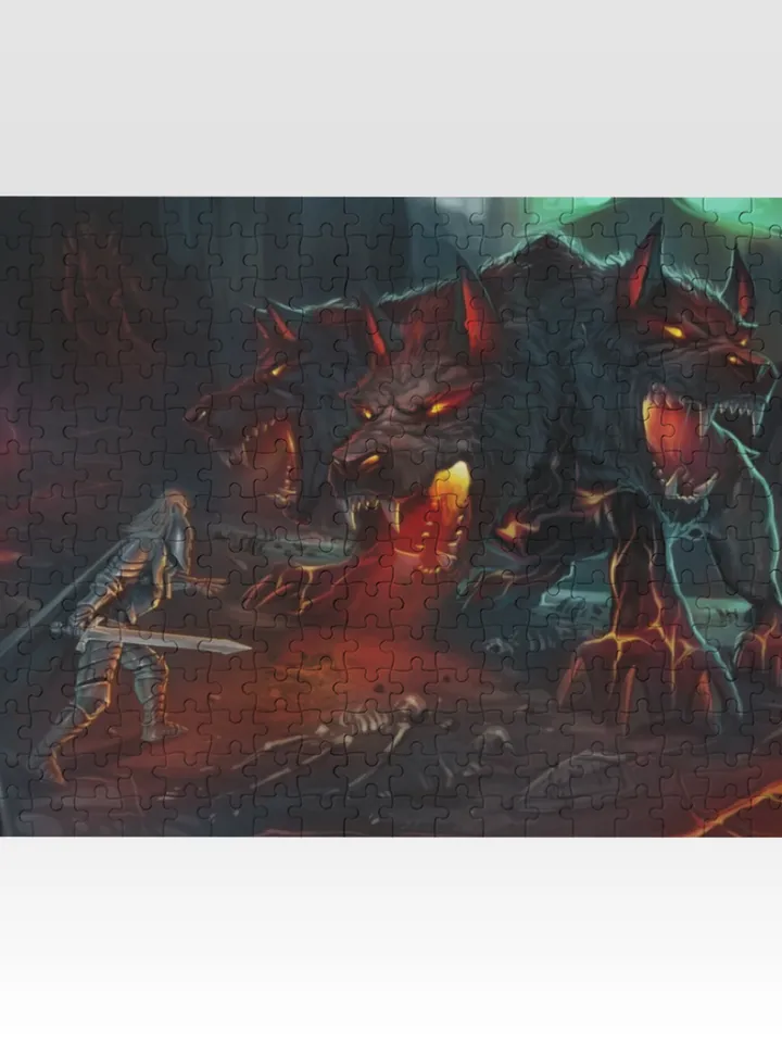 Old School Runescape Cerberus osrs Jigsaw Puzzle Wooden $36.00 | Buy ...