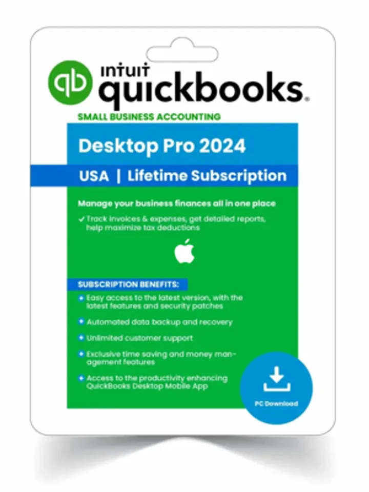 QuickBooks Desktop Pro 2024 Mac Lifetime License $89.00 | Buy online ...