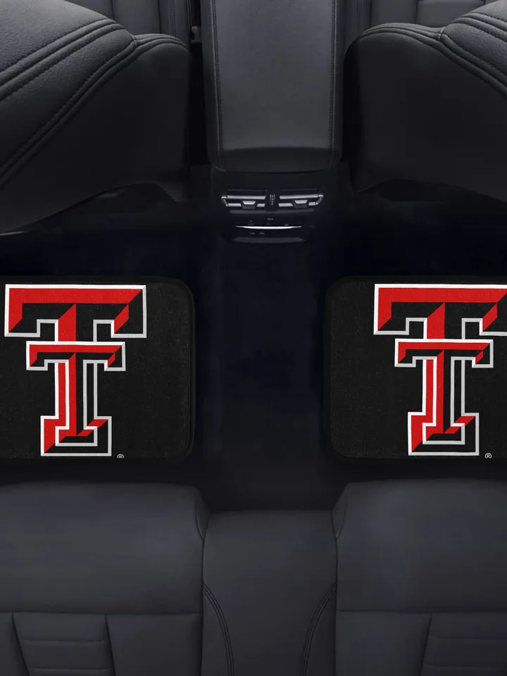 Texas Tech Red Raiders Back Car Floor Mats Set of 2