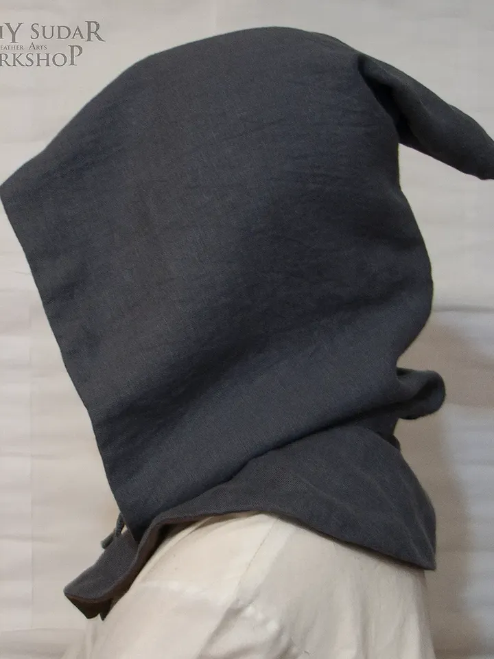 READY TO SHIP - Double-sided Linen Hood inspired Witcher / larp cape ...