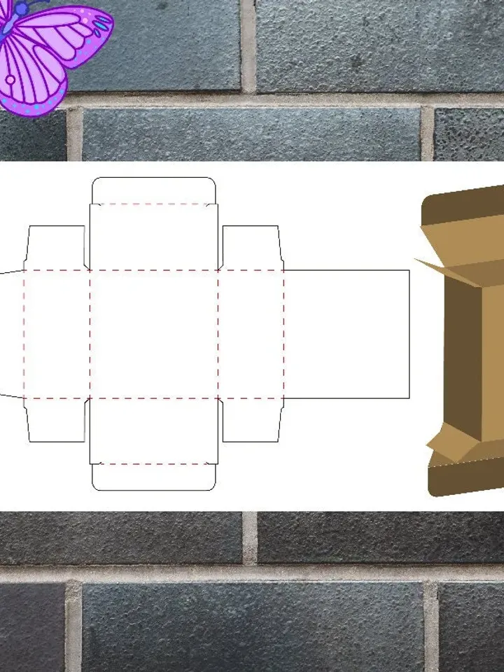 Box template Gift box SVG Party Favour Box Cricut Box PDF printable ...