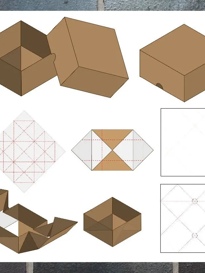 Box template Gift box SVG Party Favour Box Cricut Box PDF printable ...