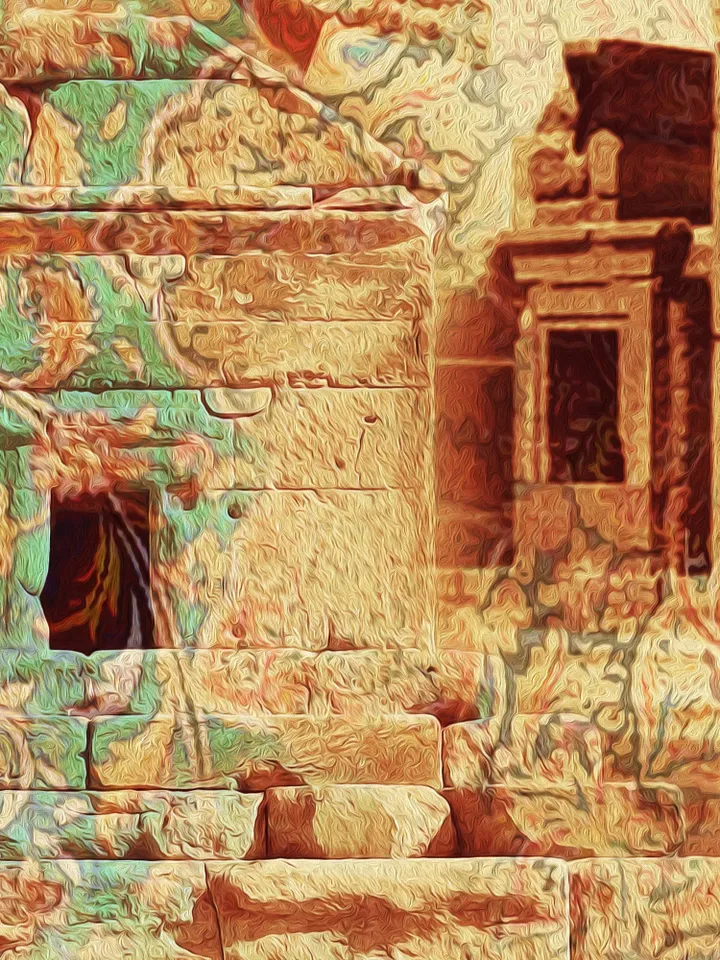 Tomb of Cyrus the great & Takht-e Jamshid | Persian Wall Art | Persian ...