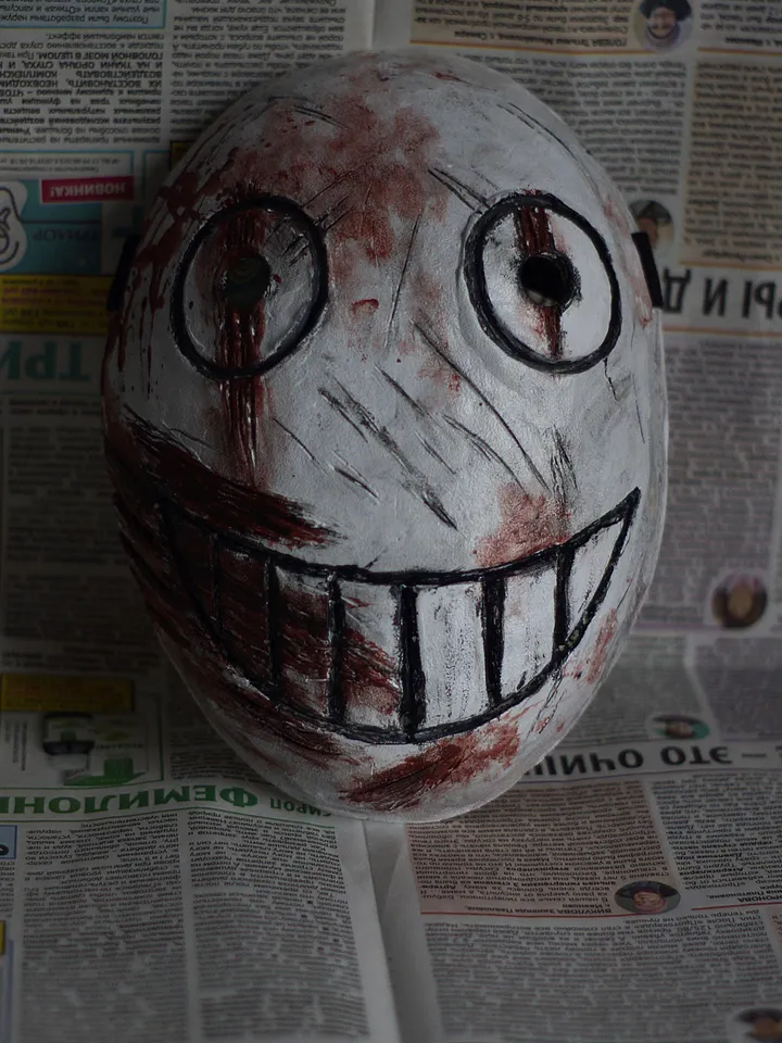 Legion Mask Dead by daylight DBD Smile wearable halloween Killer $90.00 ...