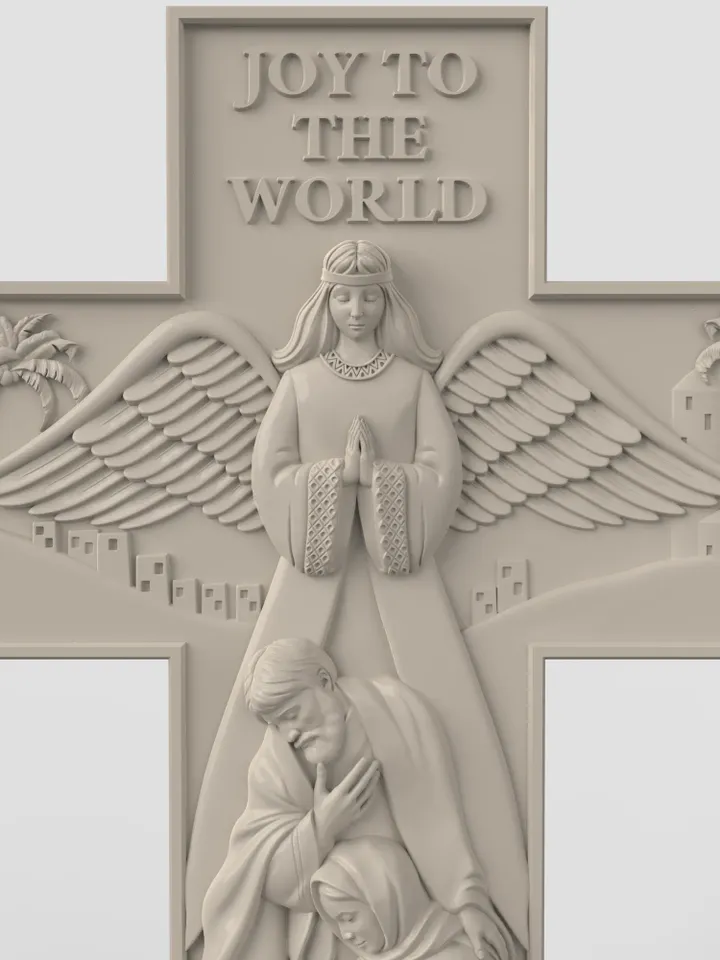 3D Model STL CNC Router file 3dprint Christmas Nativity scene $11.00 ...