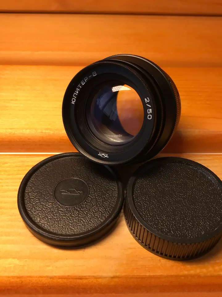 JUPITER 8 black USSR Lens F 2/50 mm for M39 L39 mount FED Zorki Leica №8505489 $55.00 | Buy ...