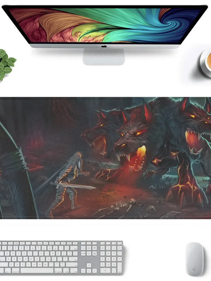 Old School Runescape Cerberus osrs Gaming Mousepad $42.00 | Buy online ...