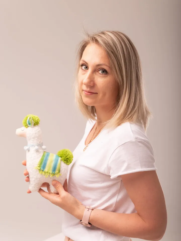 Lama, alpaca, PDF Sewing Pattern and Tutorial DIY, soft toy, PDF Sewing ...