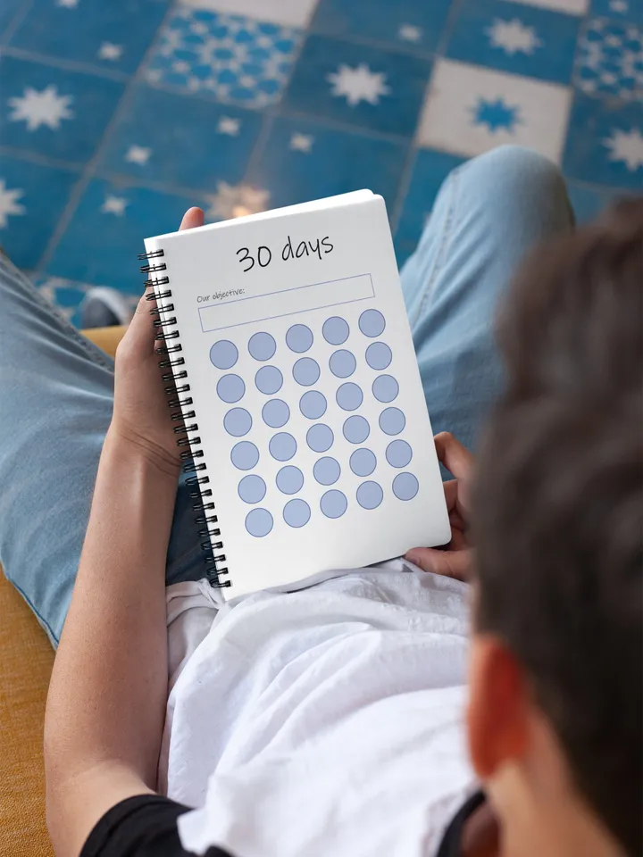 30 day Custom Tracker Printable Template, 30 day Tracker, Month ...