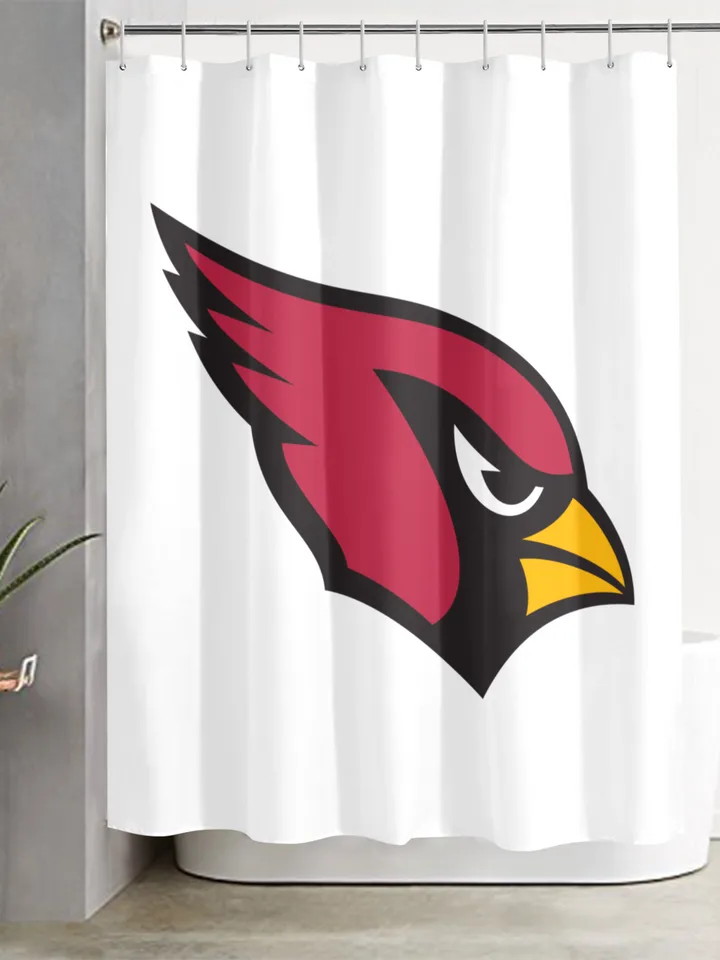 Arizona Cardinals Shower Curtain $48.00 | Buy online with delivery
