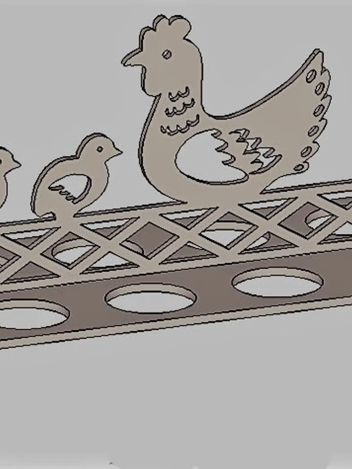 Digital Template Cnc Router Files Cnc Easter Stand Egg Files for Wood ...