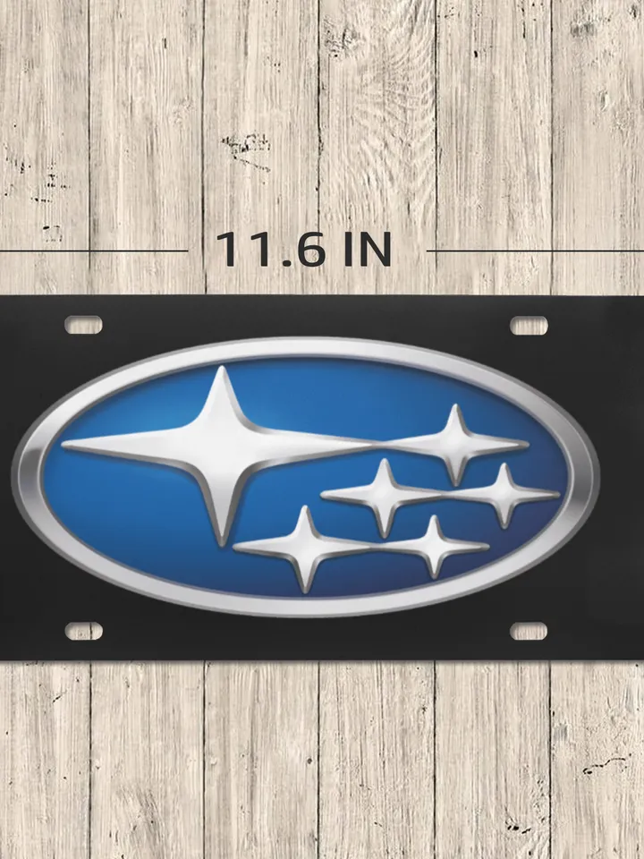 Subaru License Plate $36.00 | Buy online with delivery
