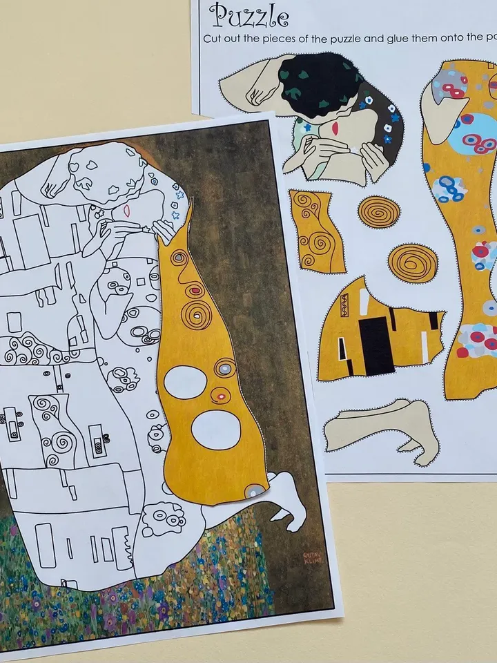 Digital material Gustav Klimt $4.50 | Buy online with delivery