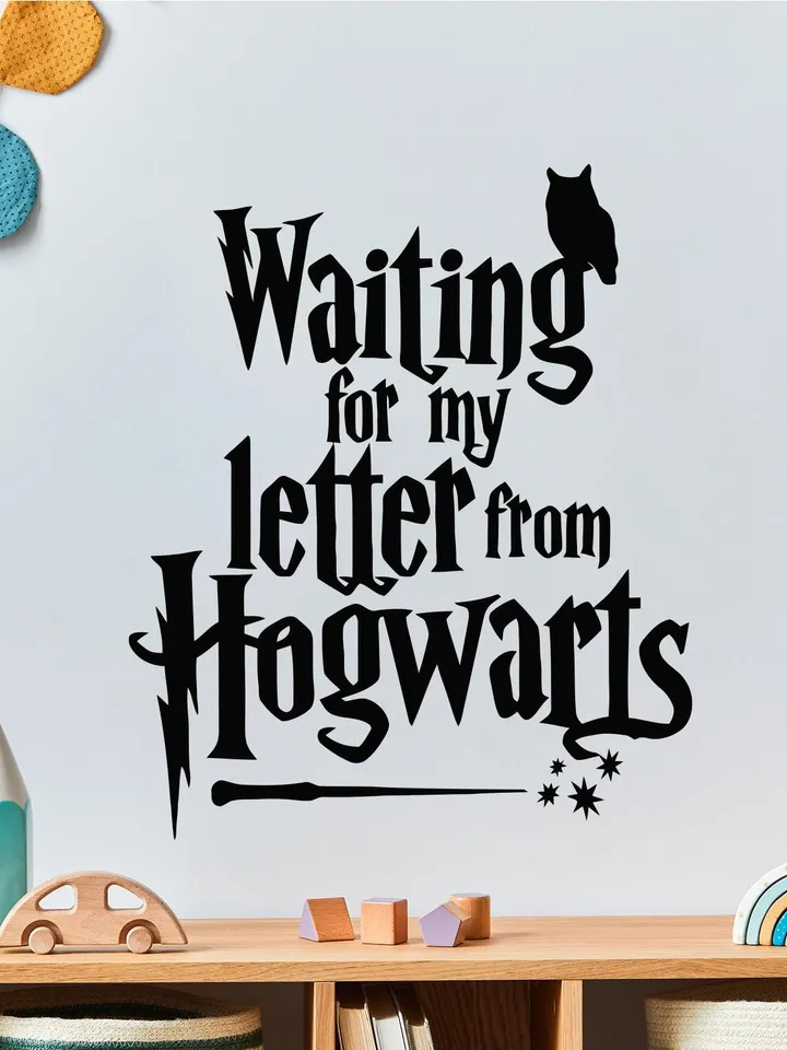 H Poter Magical Waiting letter Wall Decal Hogwarts Sticker z3332 $23.99 ...