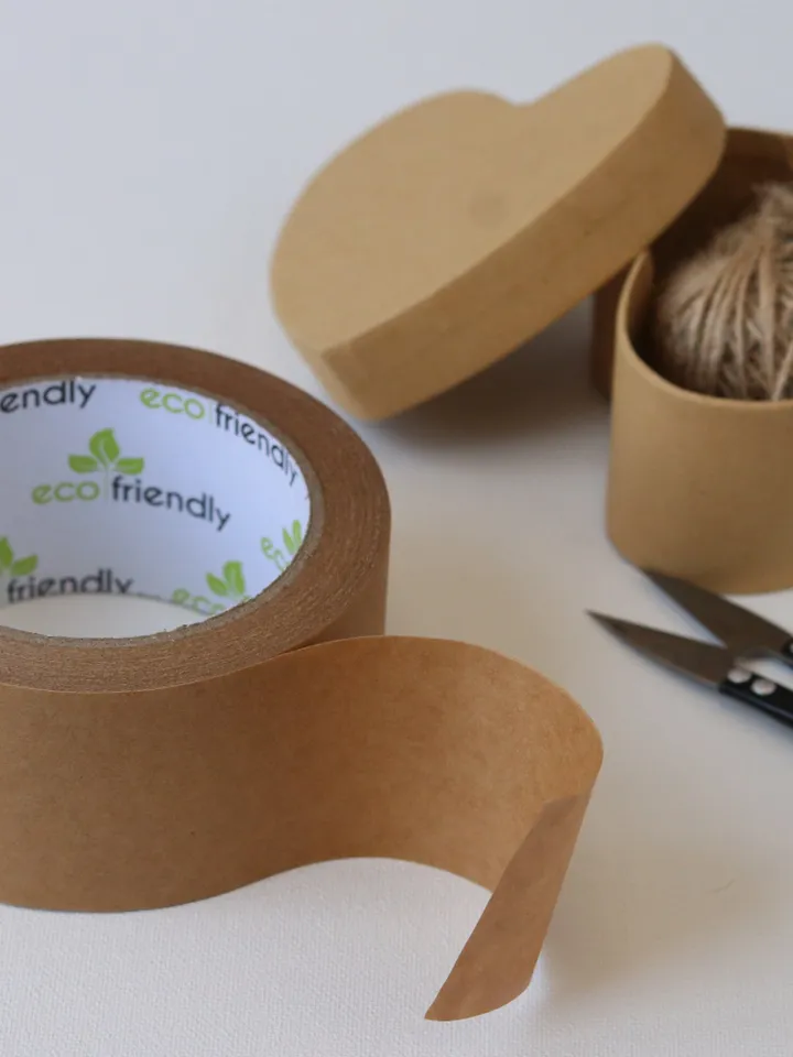 Kraft Paper Tape, Brown Packaging Recycling Wrapping Packing Eco-friendly Tape SET $6.00 | Buy ...