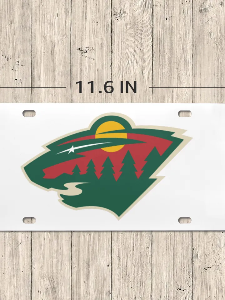 Minnesota Wild License Plate