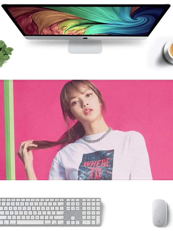 Lisa Blackpink Gaming Mousepad $42.00 | Buy online with delivery