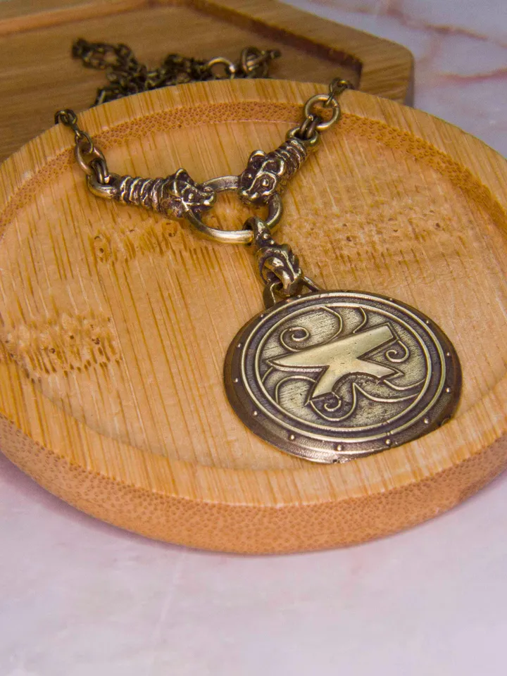 Amulet of Zenithar / The elder Scrolls jewelry / Skyrim, oblivion ...