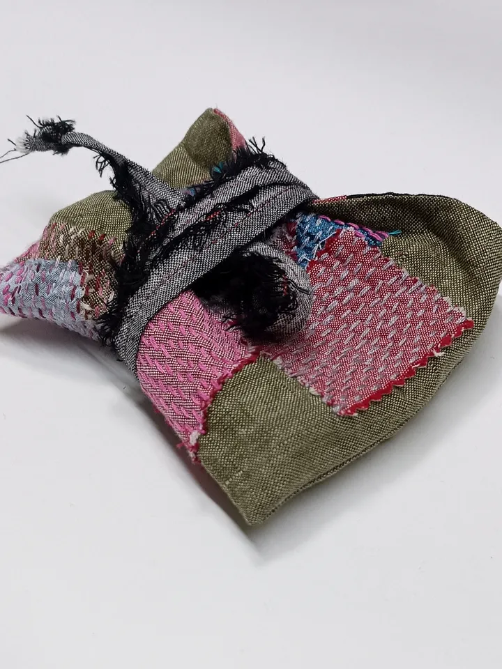 Boro embroidery case. $30.00 | Buy online with delivery