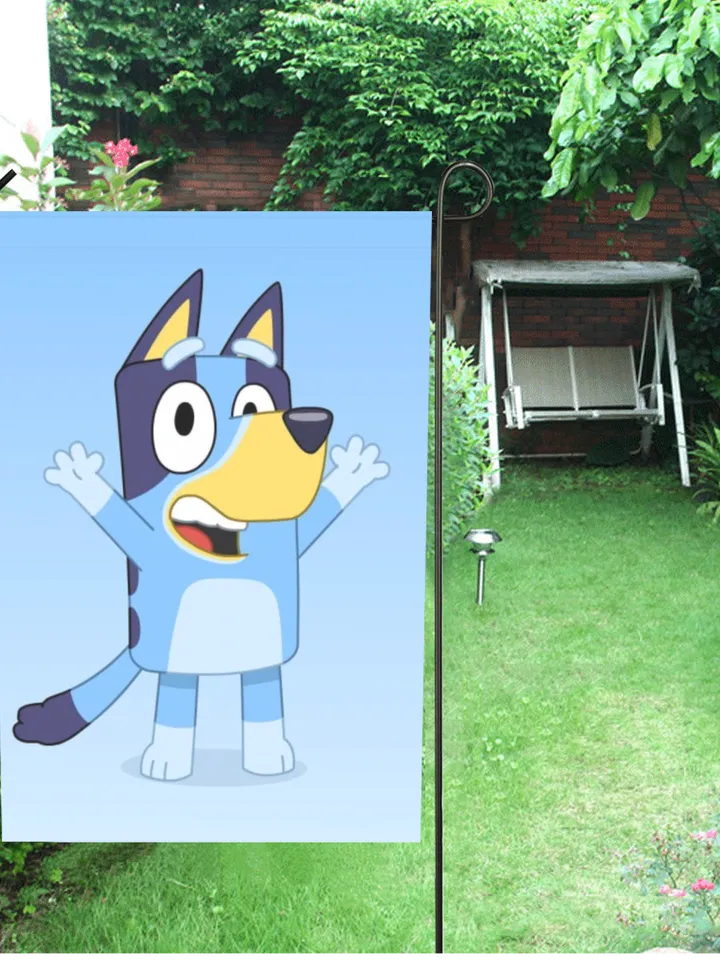Bluey Garden Flag (Two Sides Printing, without Flagpole) $30.00 | Buy ...