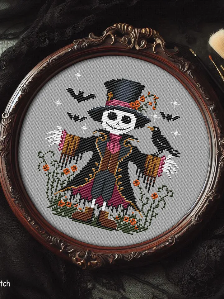 Stories of the Mornwood and Huggy Mr. Ghastly cross stitch pattern $6. ...