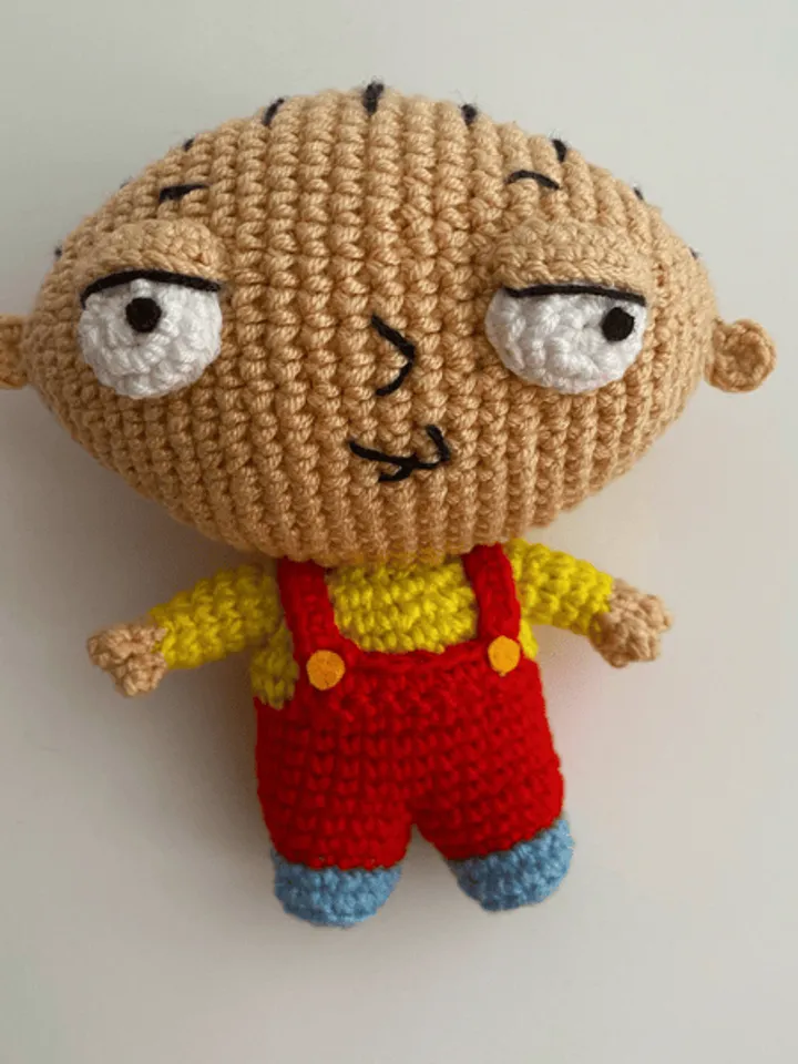 Brian and Stewie Family Guy PDF crochet pattern amigurumi