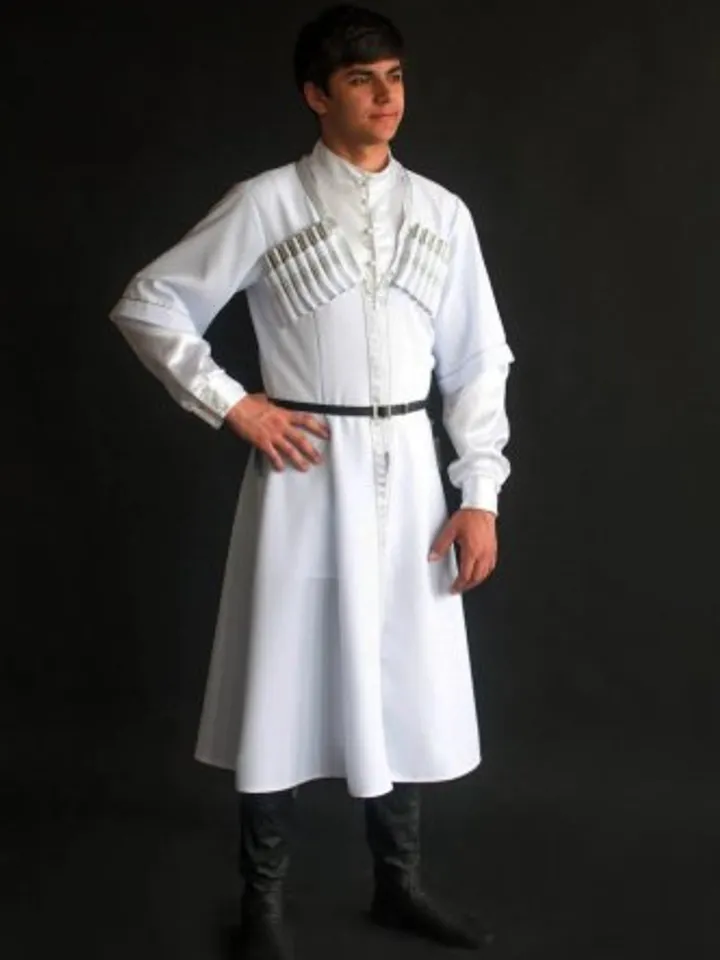Great Chokha 1 Georgian Clothing Circassian Chokha Cossack Dance $260. ...
