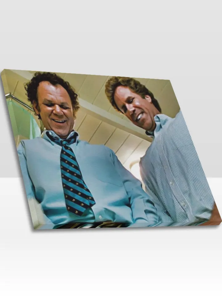 Step Brothers Sword fight scene Frame Canvas Print, Wall Art Home Decor ...