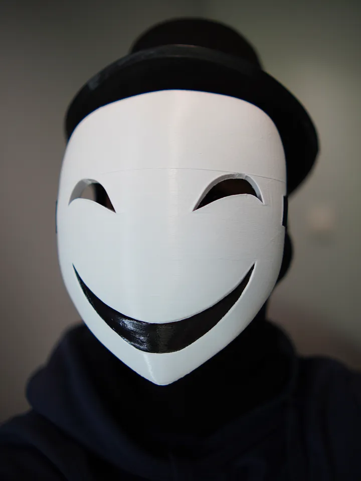 Hiruko Kagatane Mask with Hat from the anime Black Bullet KAGETANE ...